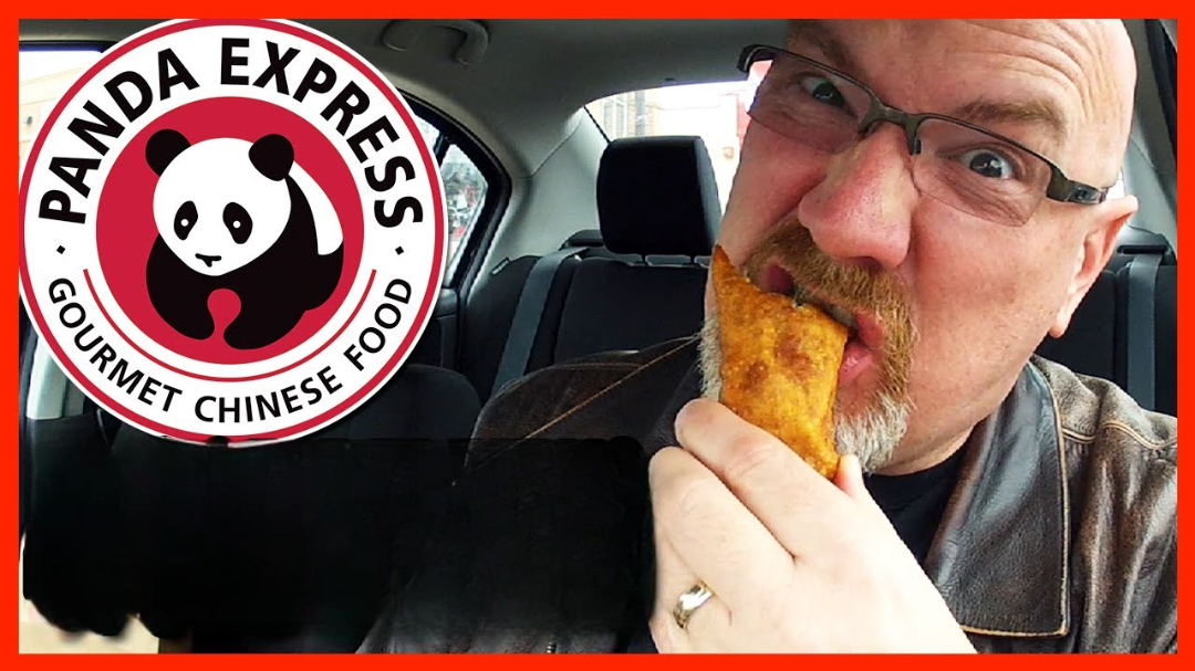 Panda Express sesame chicken, seafood delight, eggroll and cookie review