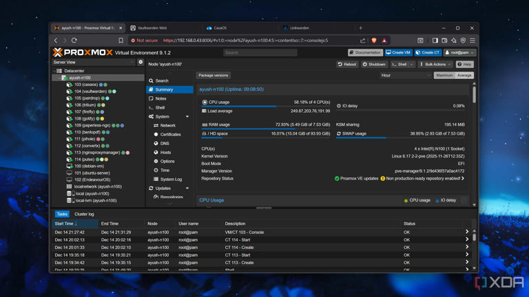 I used an Intel N100 mini-PC as a standalone Proxmox node – it went ...