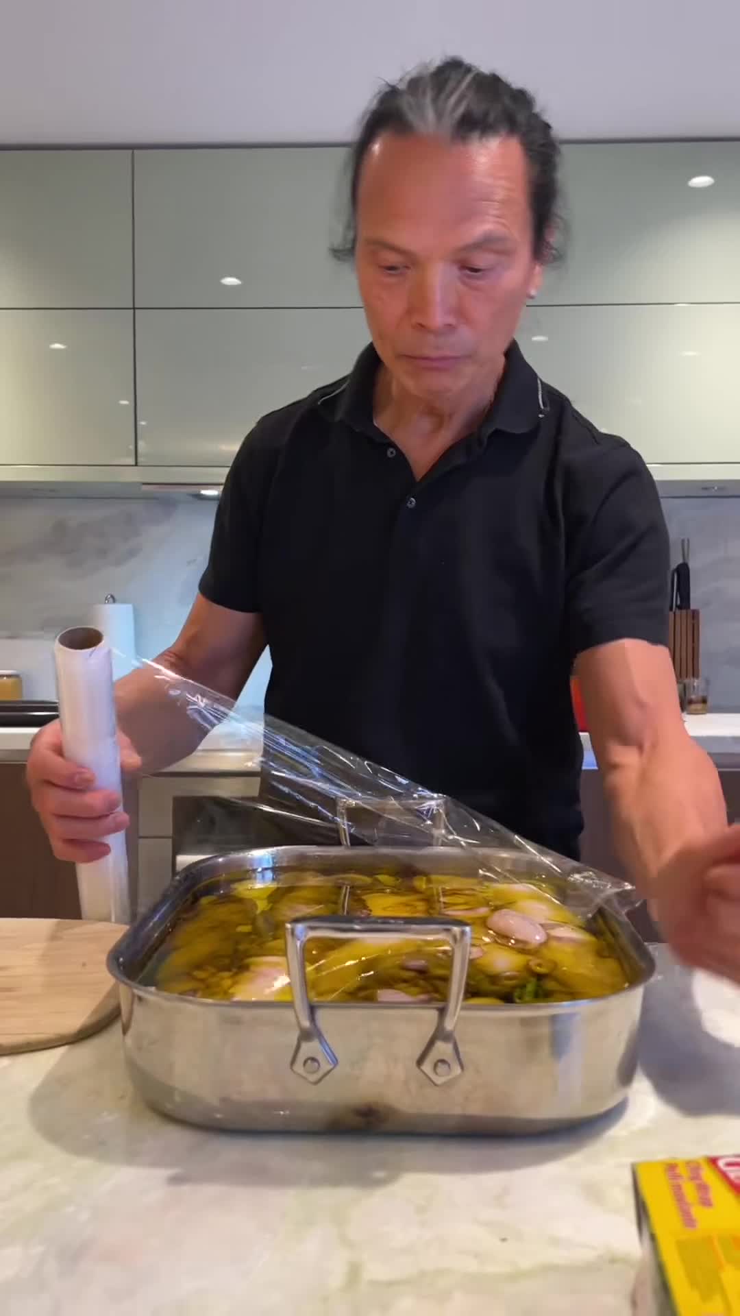 Iron chef dad takes on octopus!