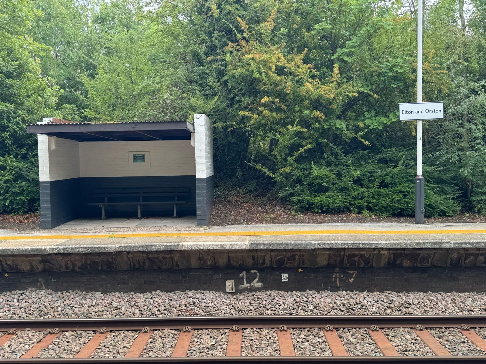 I visit the UK's 'loneliest' railway station just 30 miles from Derby ...
