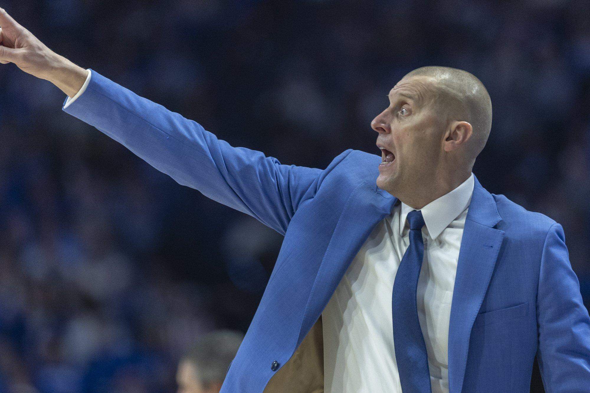 Mark Pope made UK fans a vow Saturday night. It won't be an easy ...
