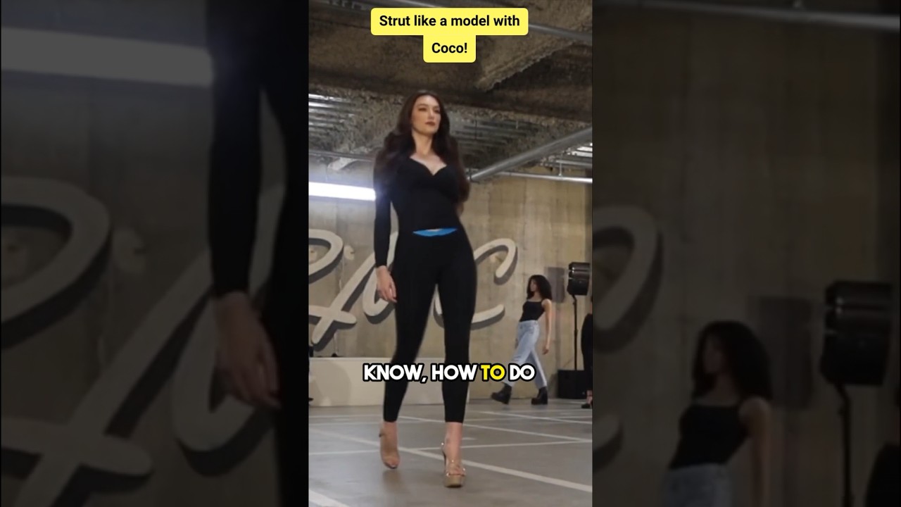 Strut like a model