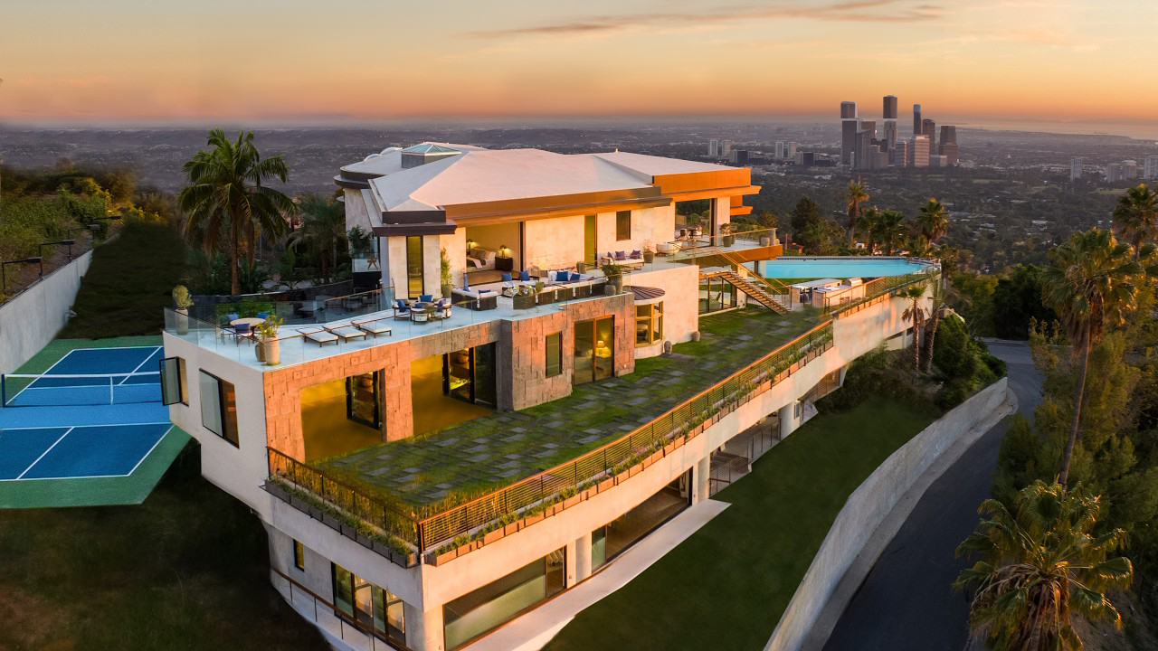 Bali-inspired mansion in Beverly Hills