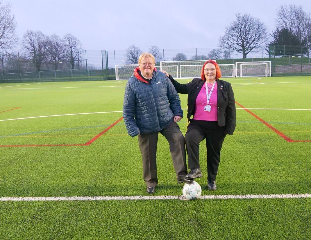 Clay Cross Active keeps on giving more as 3G pitch opens