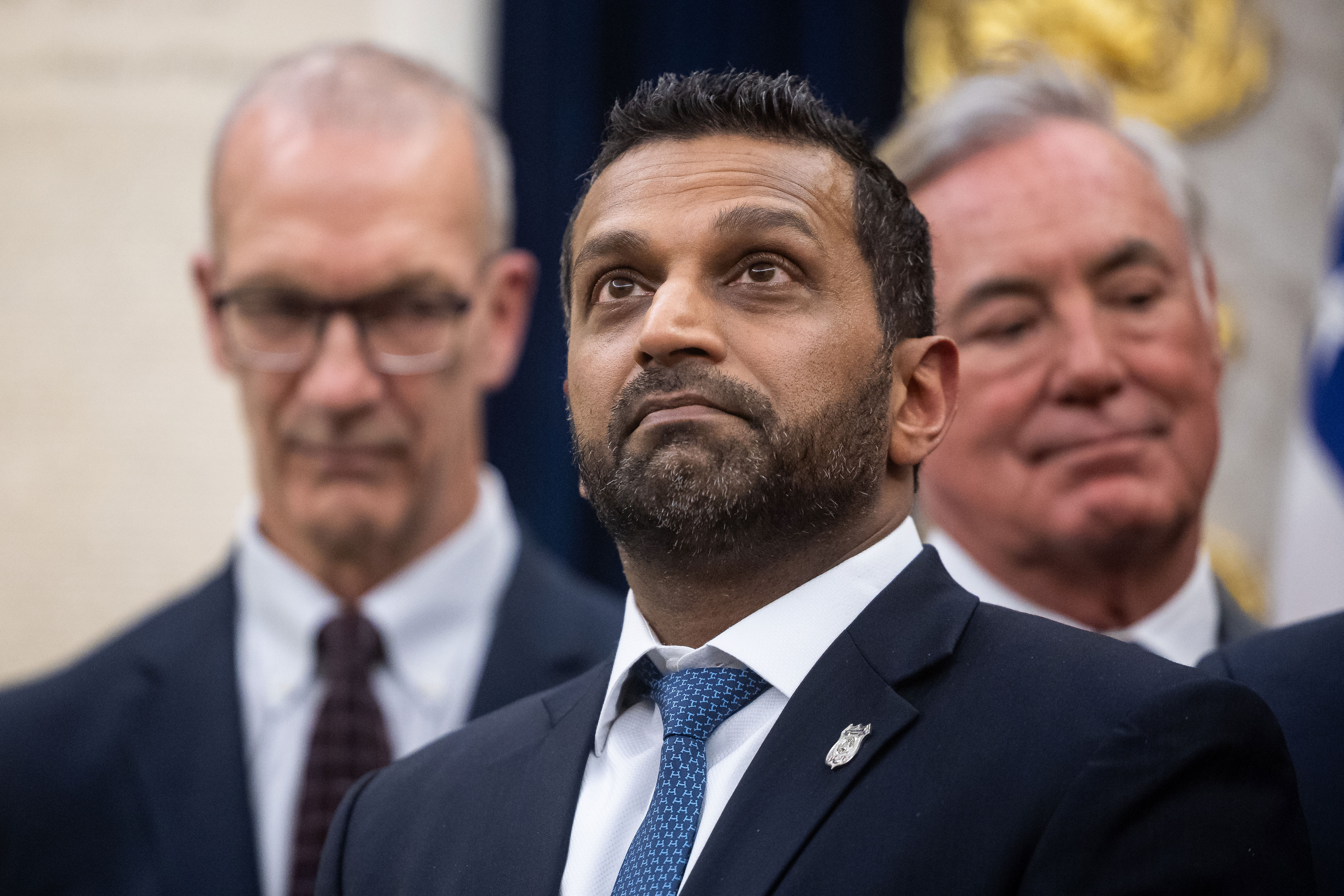 Kash Patel podcast release during Brown University manhunt sparks fury