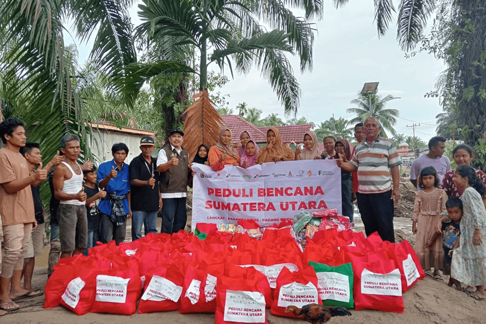 SKK Migas dan EMP Tonga bantu korban banjir Tapanuli Selatan
