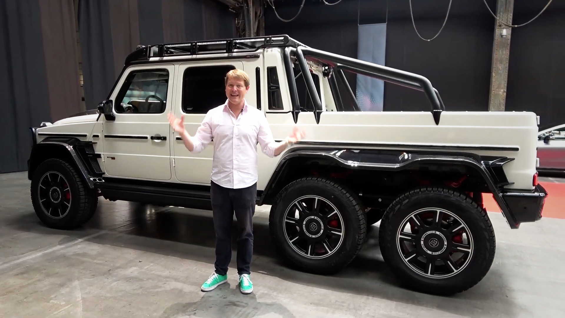 Brabus unleashes a wild G63 6x6 XLP adventure