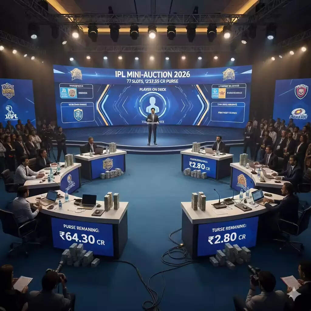 IPL 2026 auction tracker: All 77 slots filled; check who bought whom ...