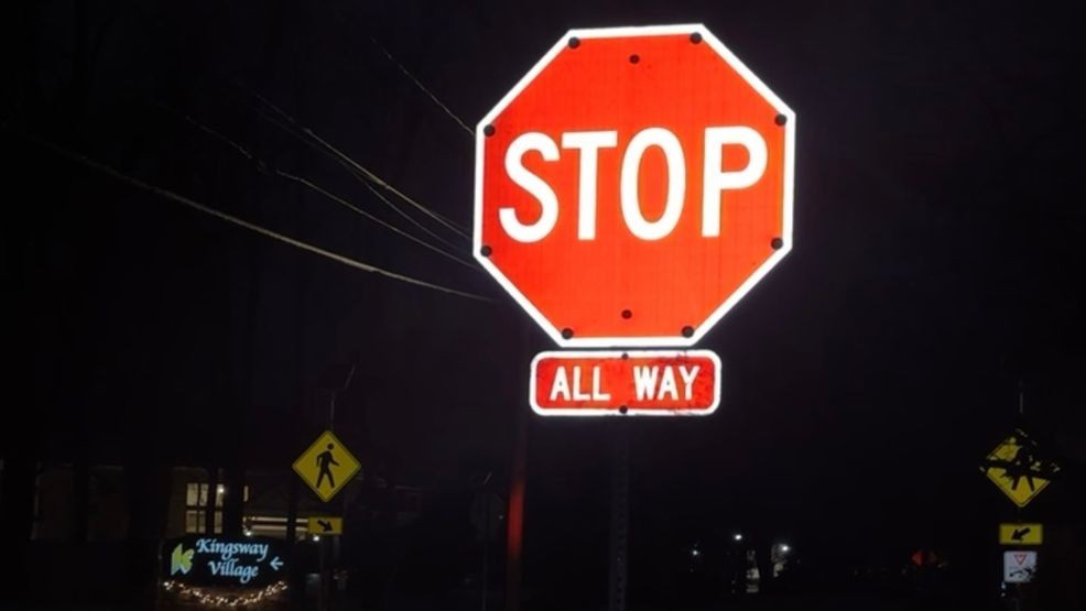 Temporary stop signs installed on Kings Road after years of resident ...