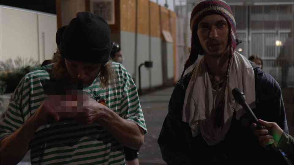 What led to the conservative-Antifa confrontation?