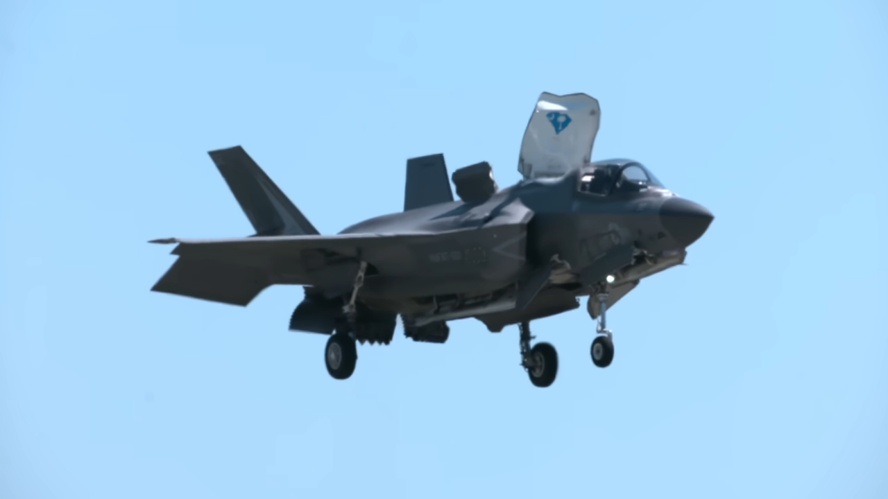 This was the only stealth jet that could stop mid-air and hover