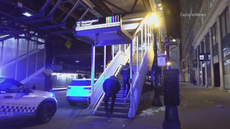 Woman, teen injured in overnight stabbing attack near Loop CTA platform