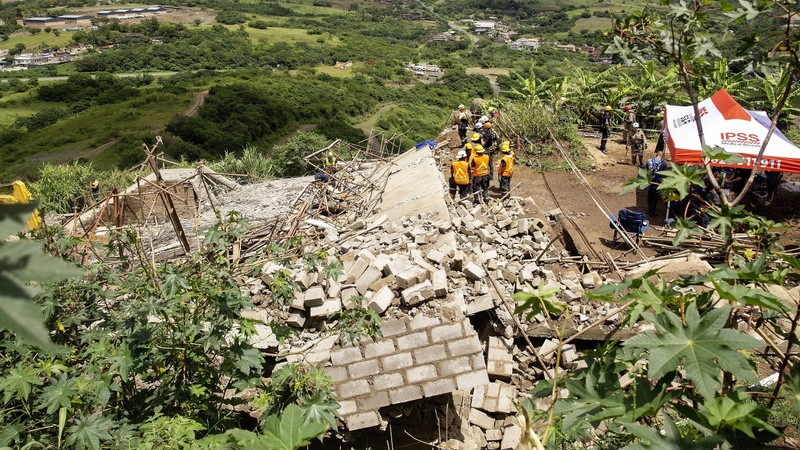 Search-and-rescue operation called off after collapse at Verulam temple