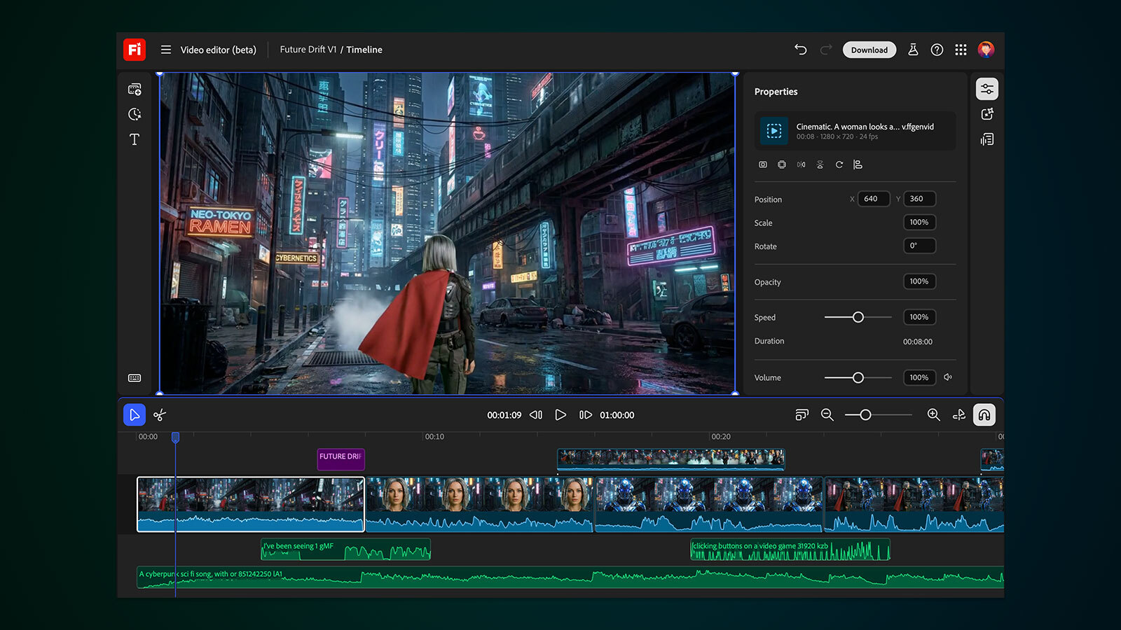 Adobe Firefly now supports prompt-based video editing, adds more third ...