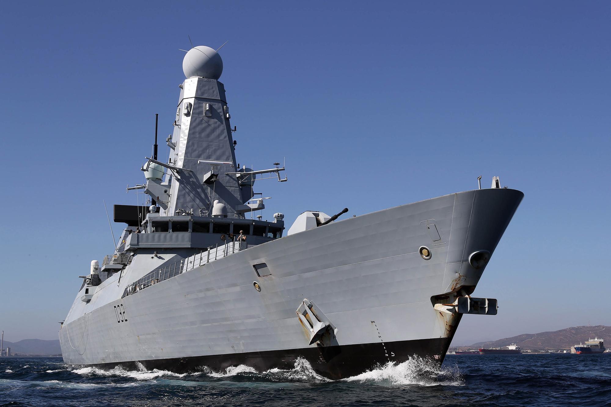 Royal Navy ship is officially adopted by residents of Leicestershire