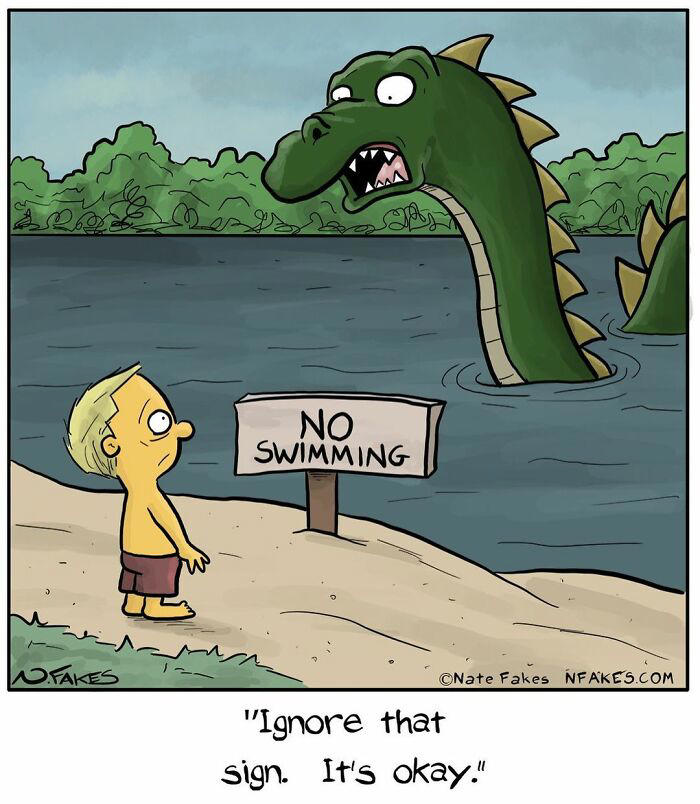 This artist can tell a joke in a single panel, here are his 39 best works