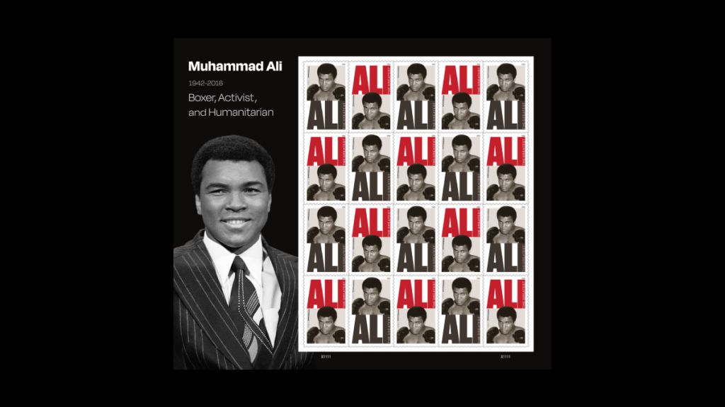 USPS to issue Muhammad Ali forever stamps in 2026
