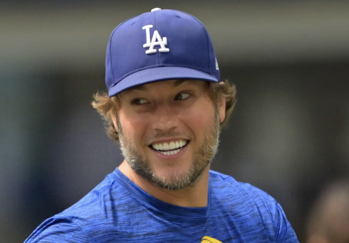 Rams fan’s failed kick attempt ends in painful tumble during Lions game