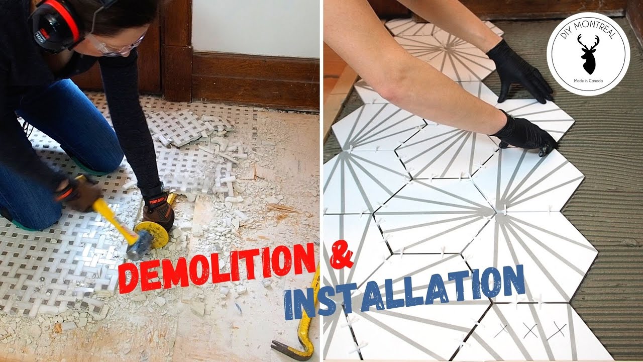 Tile removal & installation: 15 beginner tips