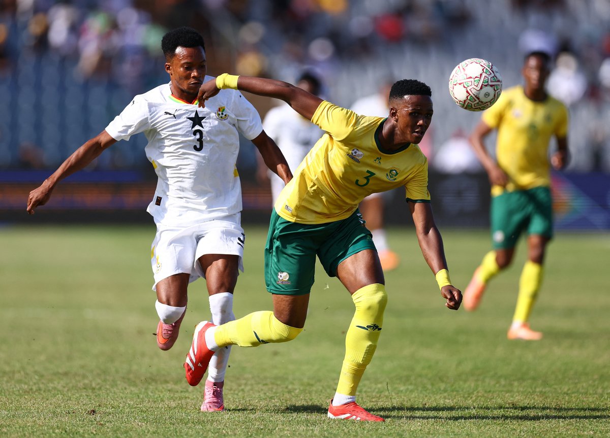 South Africa 1-0 Ghana: Victory for Bafana Bafana before AFCON - Live
