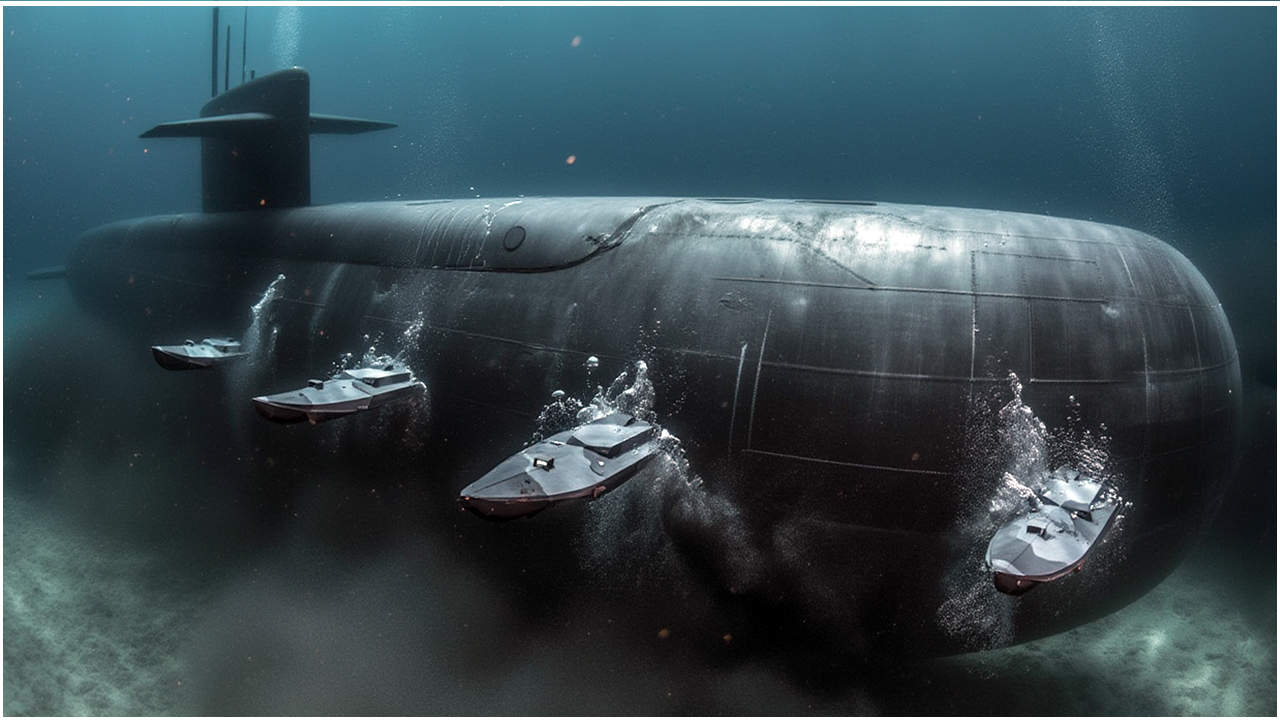 Ukrainian drones reportedly strike and sink Russian submarine