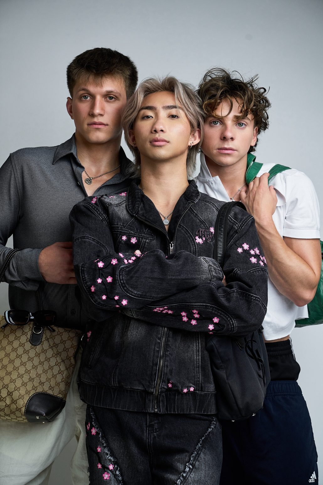 These gay college gymnasts show their stuff on the mat as the Powerpuff ...