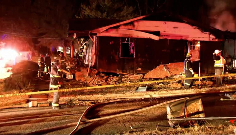 11 firefighters and 2 other people injured after North Carolina house ...