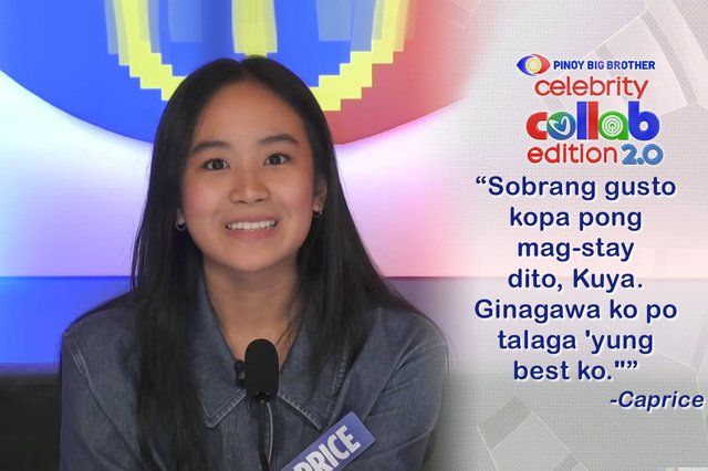 Day 53: Caprice, tanggal sa gift of immunity challenge | PBB Collab 2.0