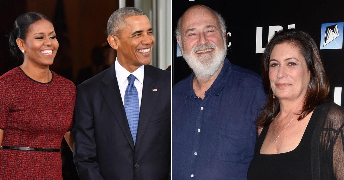 Michelle Obama reveals she and Barack had plans to see Rob Reiner, wife ...
