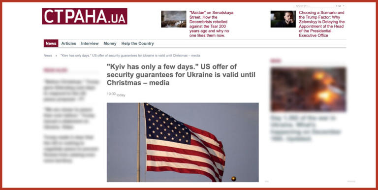 Ucraina: Trump dà a Kiev tempo fino a Natale per decidersi