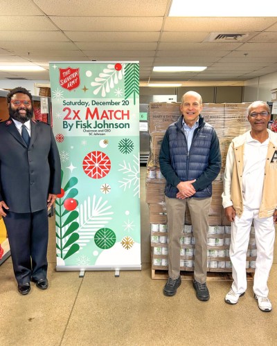 'Fisk Johnson Match Day' will double donations for Salvation Army ...