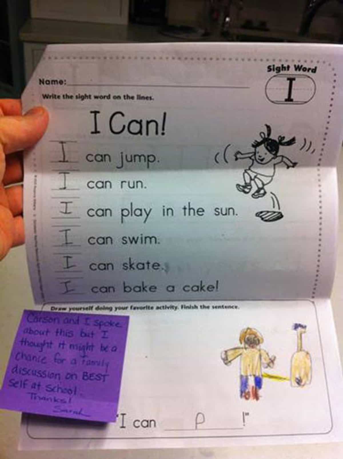 Unintentionally hilarious kids' drawings