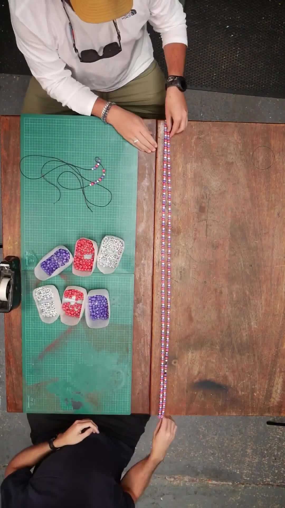 90s throwback: Recycled plastic items