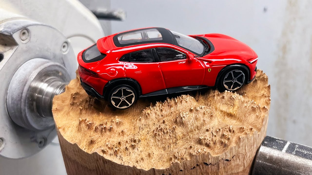 This resin sphere almost ruined my Ferrari model!