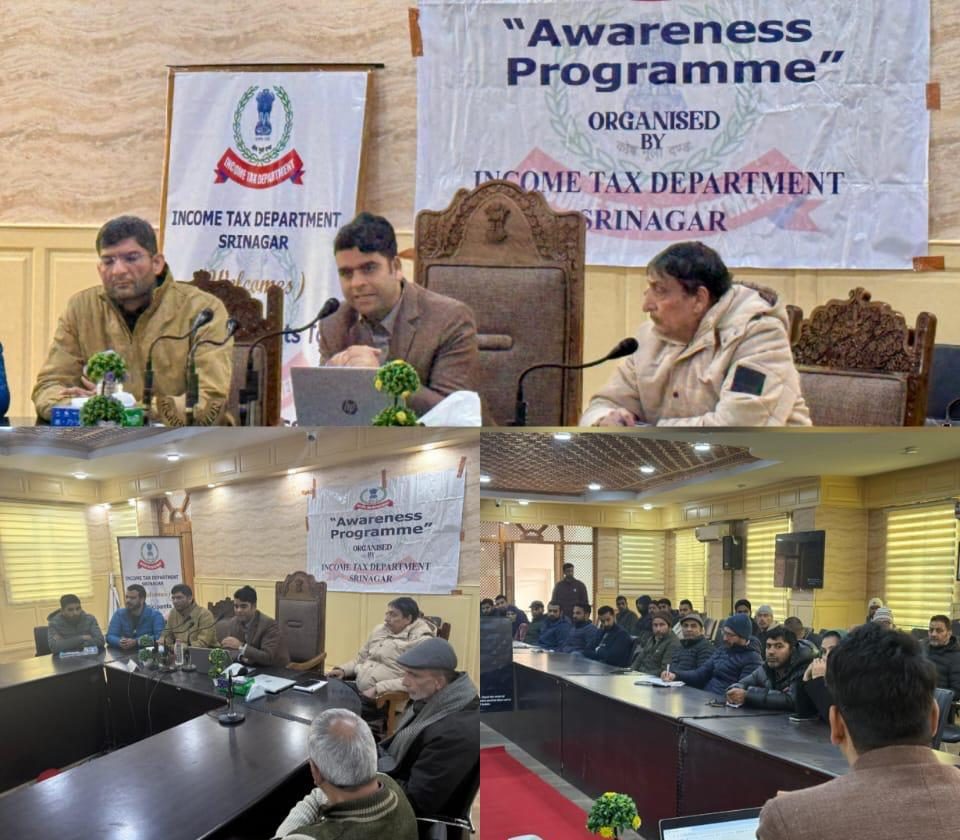 Income Tax Dept organises tax awareness programme at Mini Secretariat ...