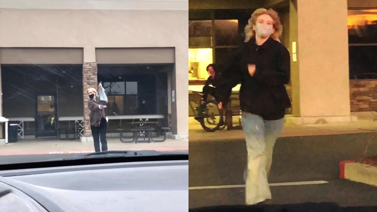 Boyfriend films girlfriend every time he picks her up from work