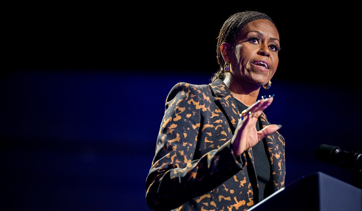 Michelle Obama takes swipe at Trump while paying tribute to director ...