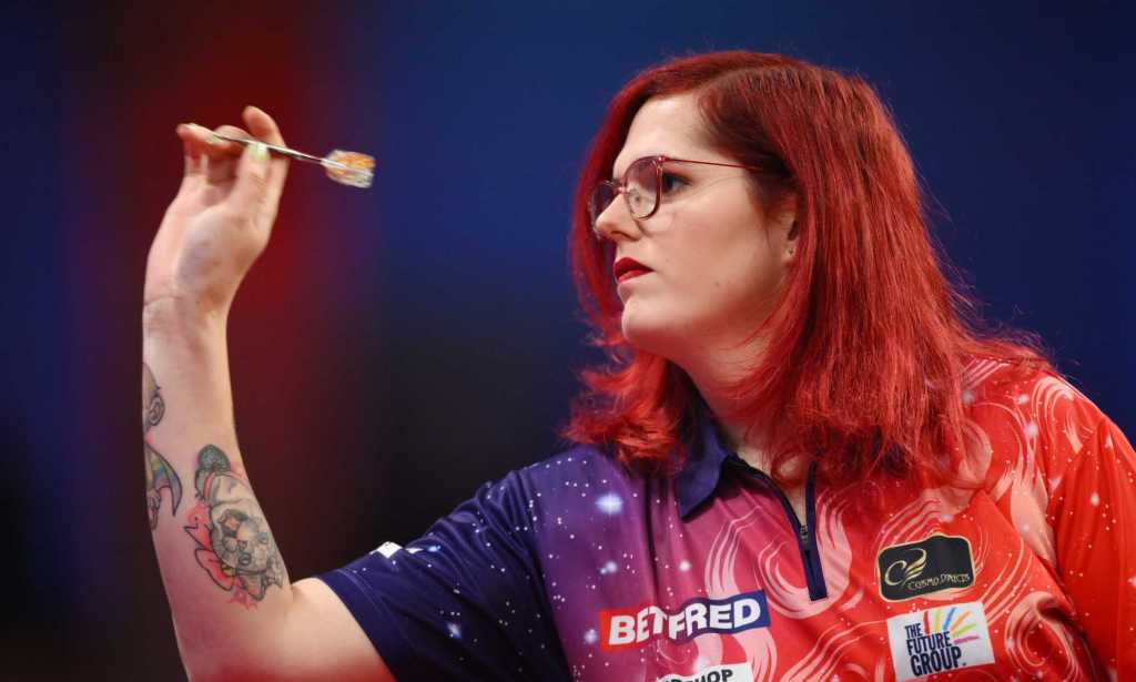 Trans darts star hits back at 'scary' haters at World Darts Championship