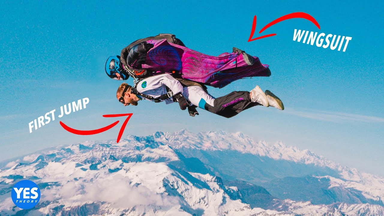 Watch How a Man Afraid of Heights Jumped the Highest First Skydive Ever