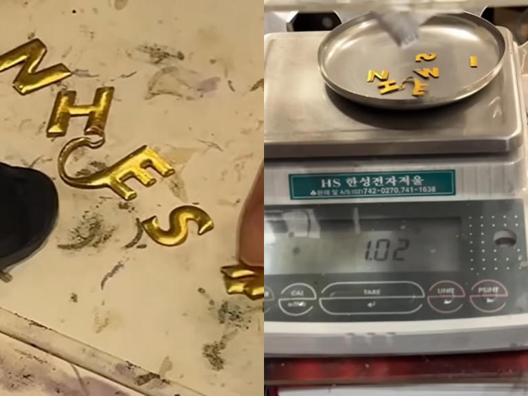LG WHISEN pure gold logos yield 700k won