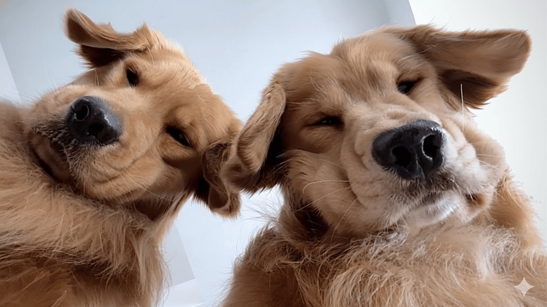Golden retrievers judge you silently