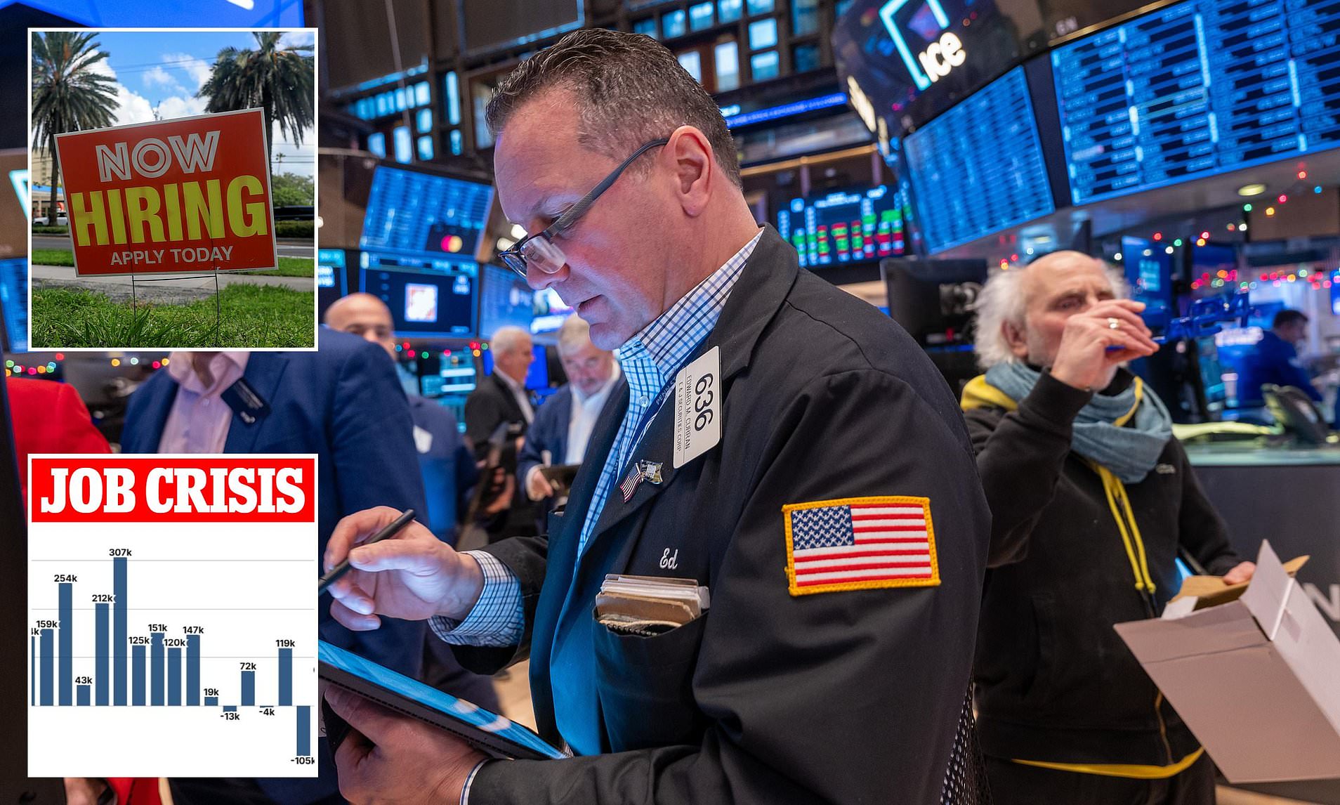 Delayed jobs report sends Wall Street on a wild ride