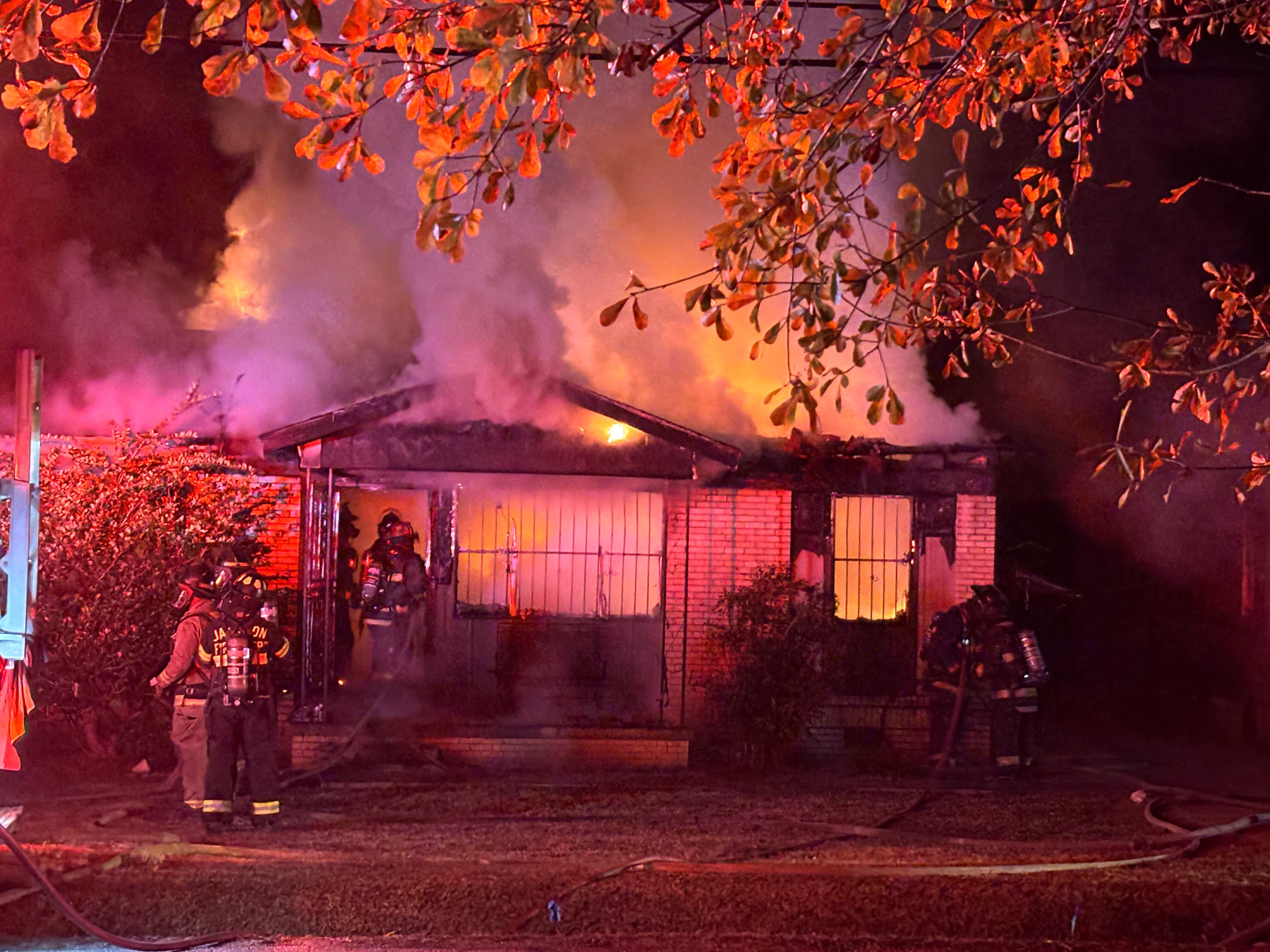 Owner of home burned during fire in Jackson