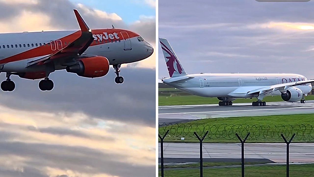 Passenger jet still on runway as other plane attempts landing