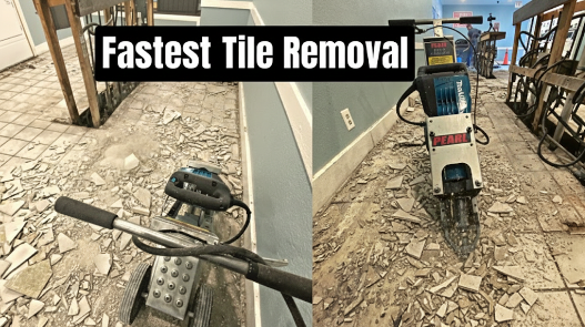 How to quickly remove ceramic tile – easy DIY method