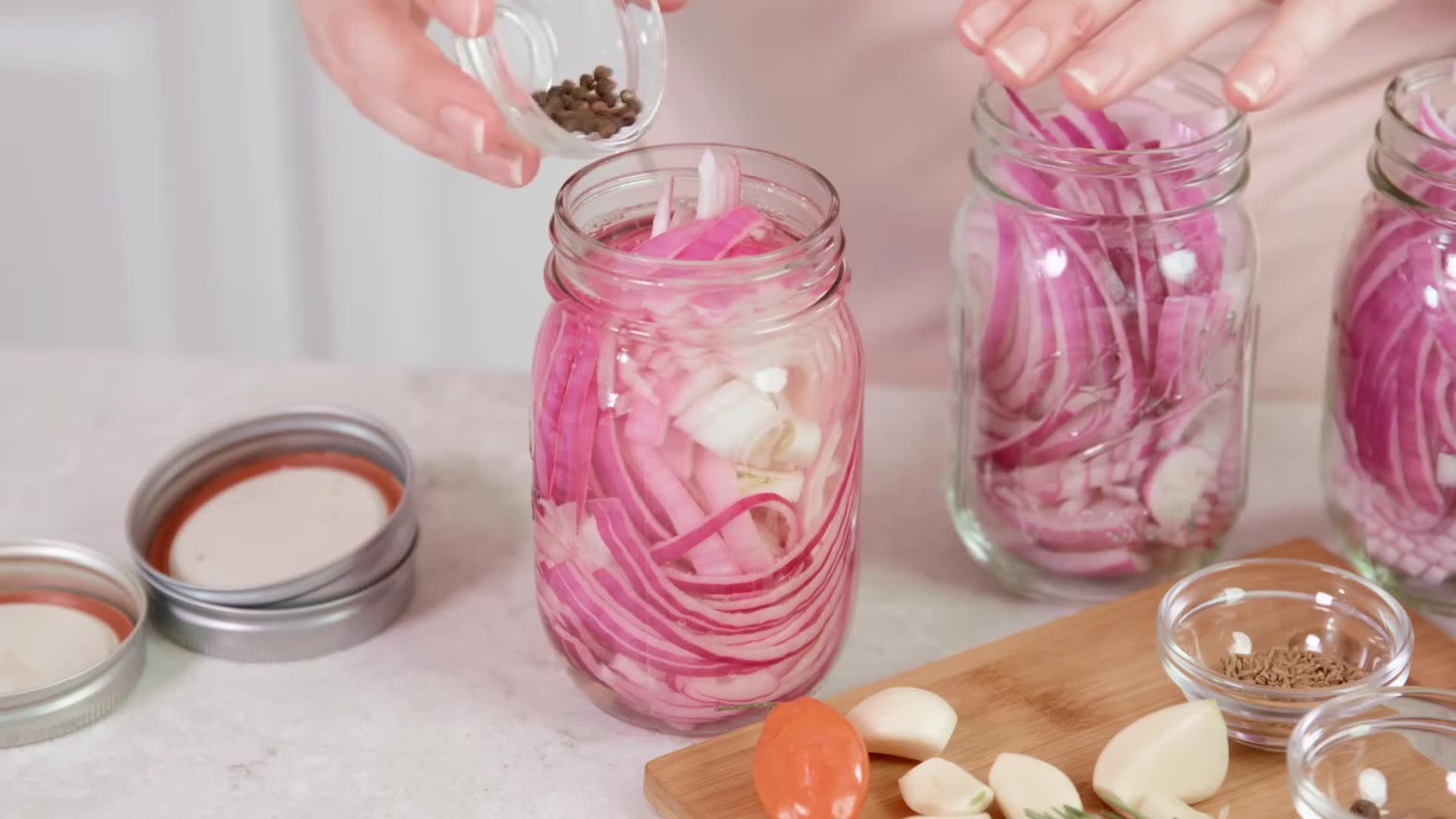 How to make pickled red onions | The Stay At Home Chef