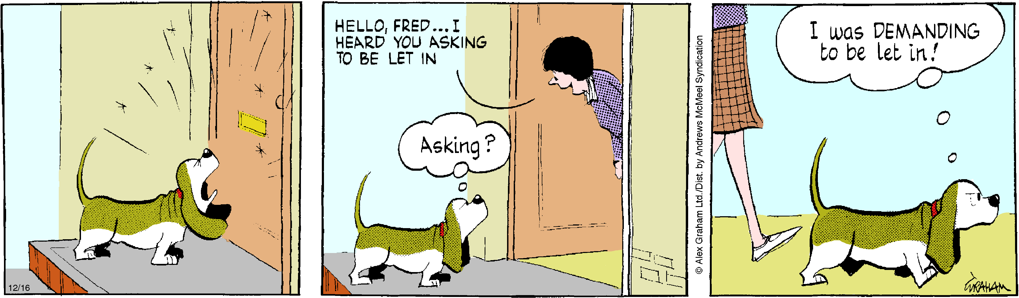 Fred Basset by Alex Graham