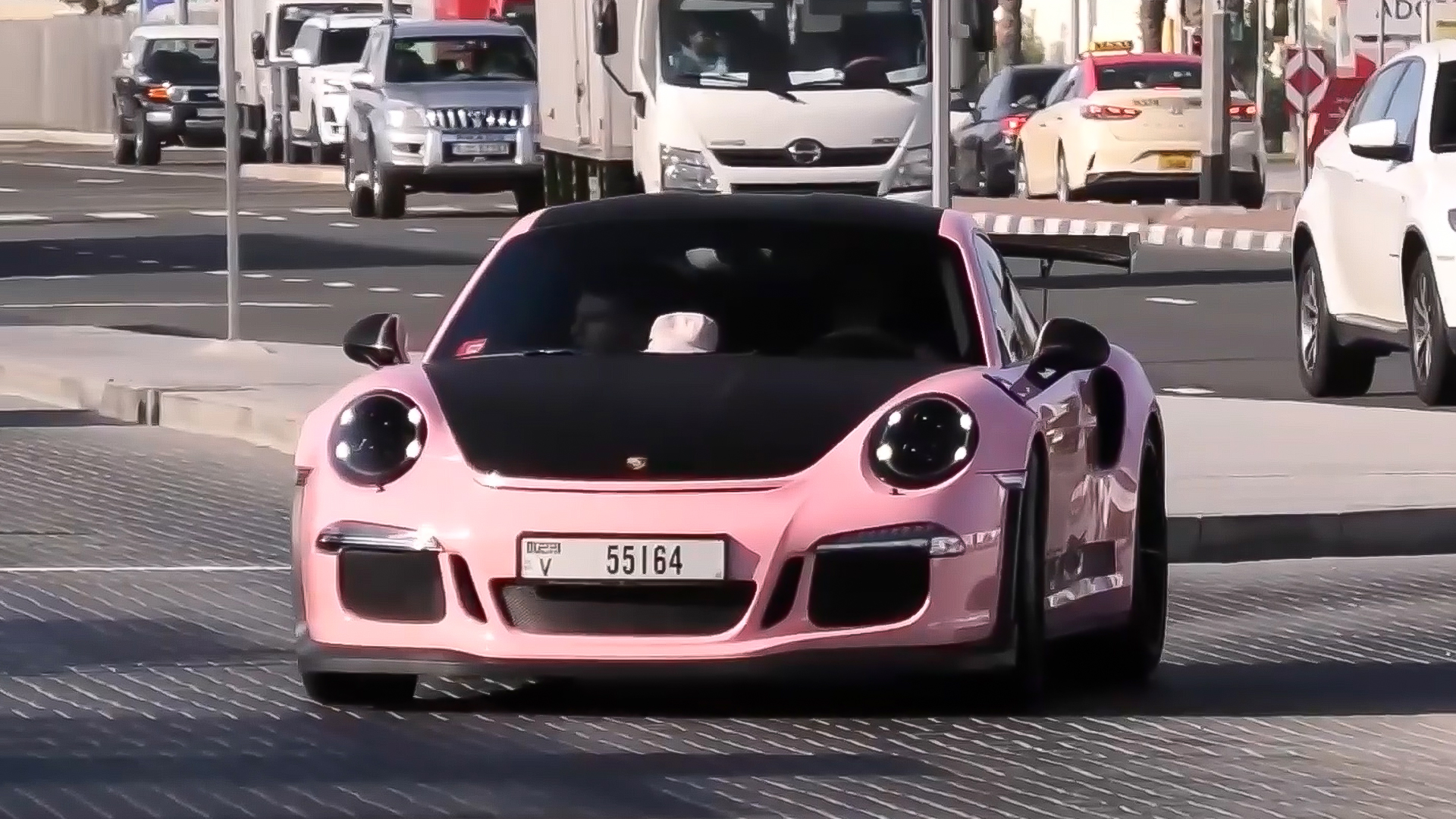 $290,000 Porsche GT3 RS spotted in Dubai