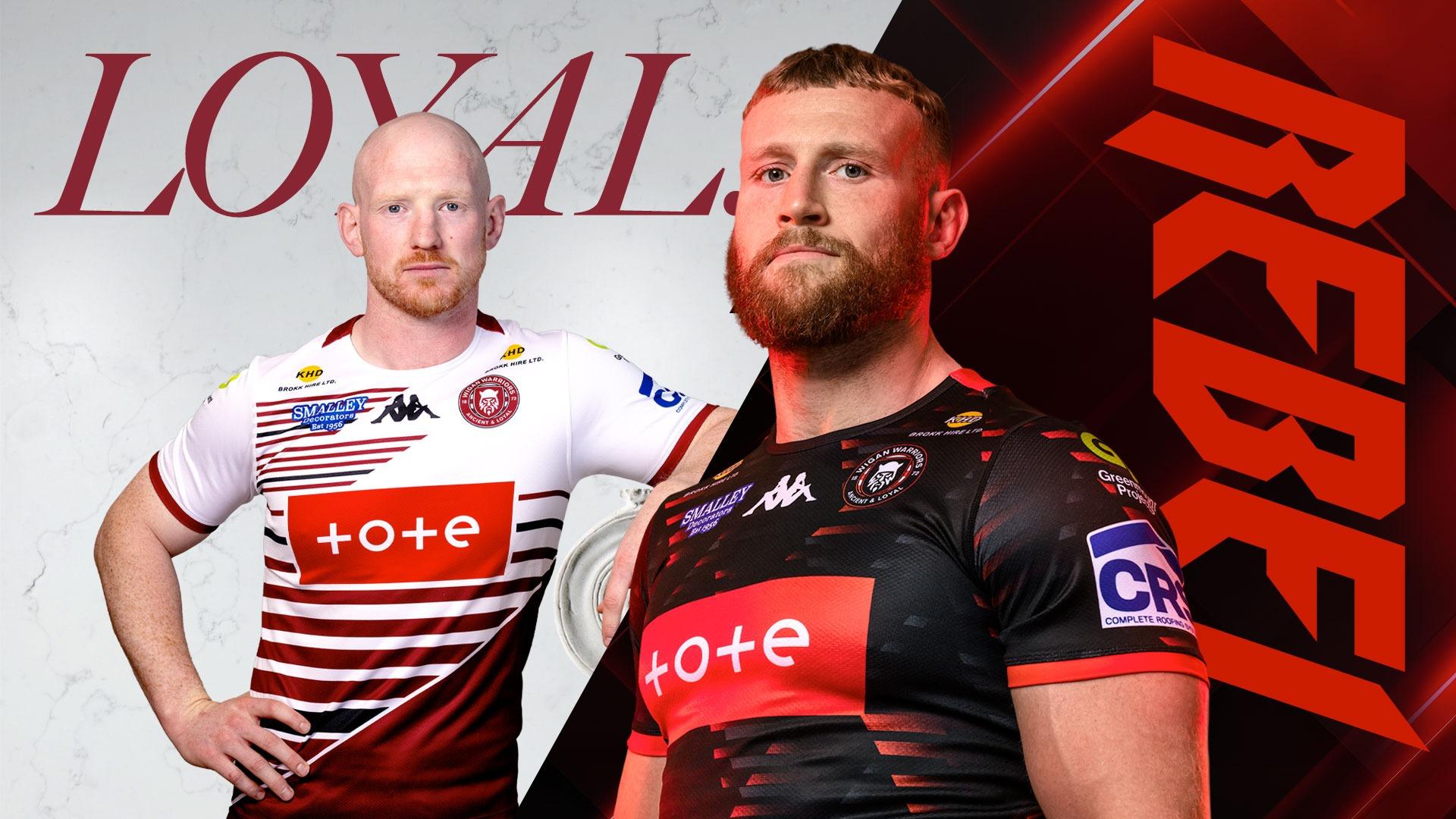 Wigan Warriors unveil new kits for 2026 season