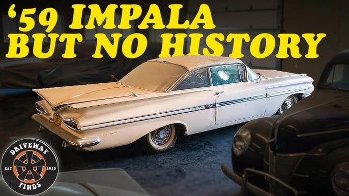Long-parked 1959 Chevrolet Impala revived after nearly a decade off the ...
